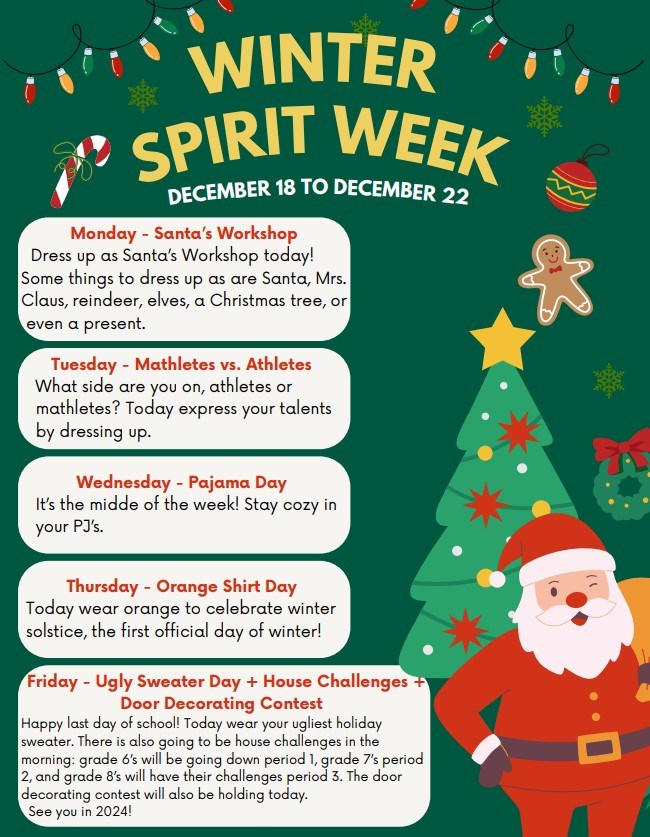 Winter Spirit Week