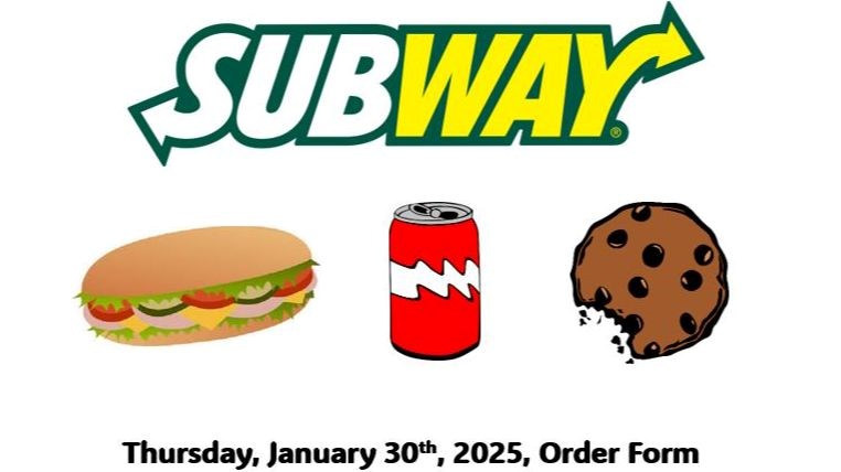 Subway Lunch - January 30, 2025