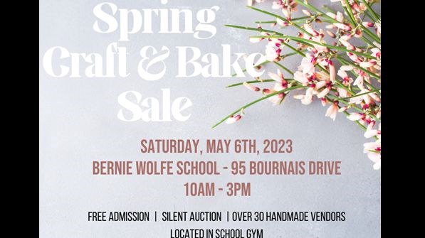Spring Craft & Bake Sale