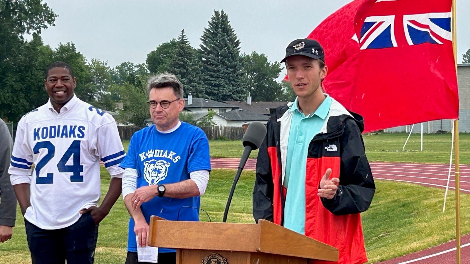 River East Collegiate Celebrates Revitalized Racetrack